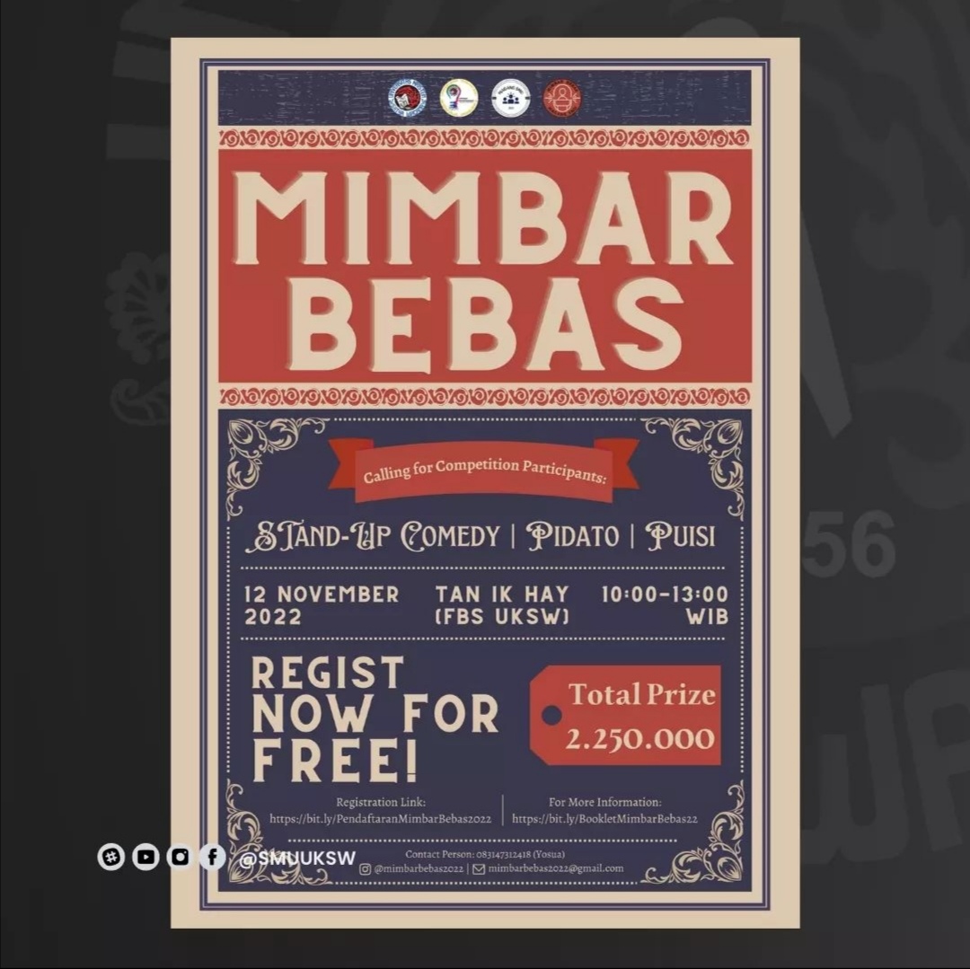 Mimbar Bebas 2022: Bicara Isu Global yang Dikemas Sastra dan Komedi ...